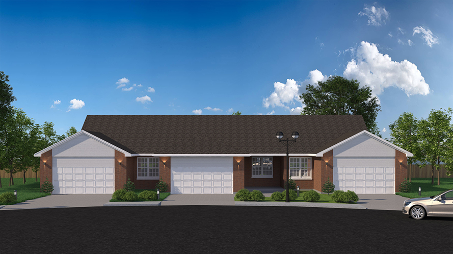 BR 3 Unit Building - New Construction Homes